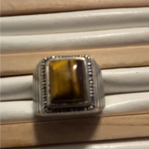 Accessories | Mens 925 Tigers Eye Ring | Poshmark
